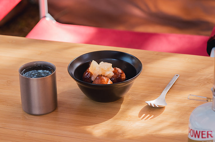 Camp Recipe: Takibi Tofu Donuts | Snow Peak