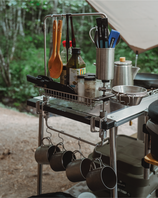 Get Organized: Storage Essentials for Your Camp Kitchen | Snow Peak