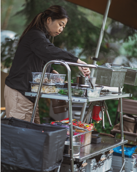 Get Organized: Storage Essentials for Your Camp Kitchen | Snow Peak