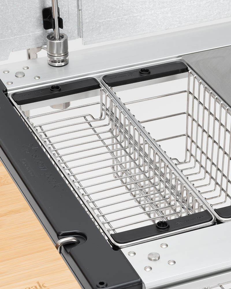 Shallow Mesh Tray Half Unit – Snow Peak