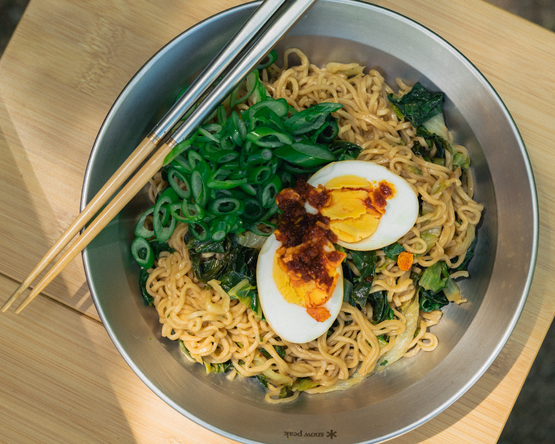 Savory Ramen Salad | Snow Peak