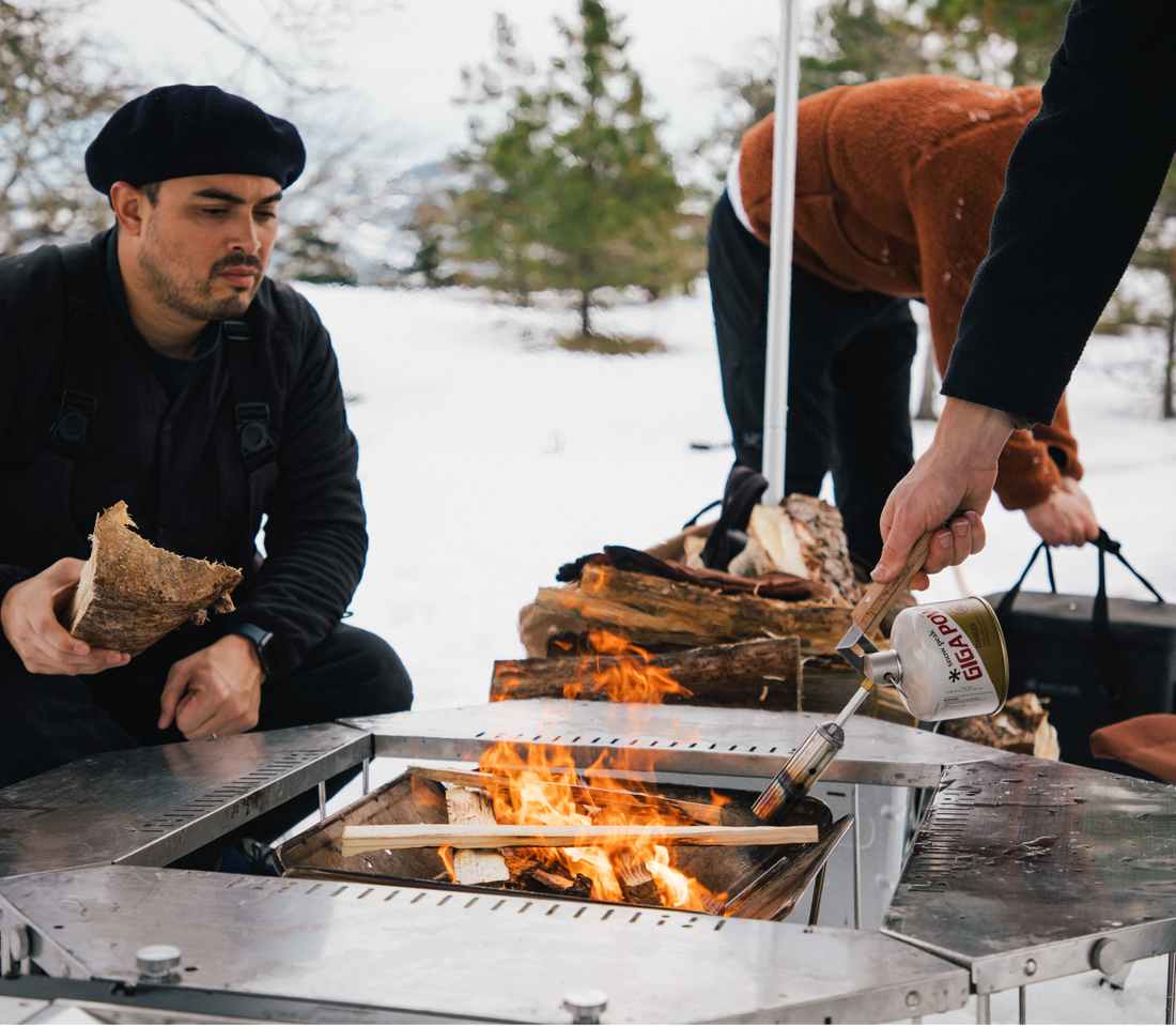 Up Close with the Folding Torch | Snow Peak