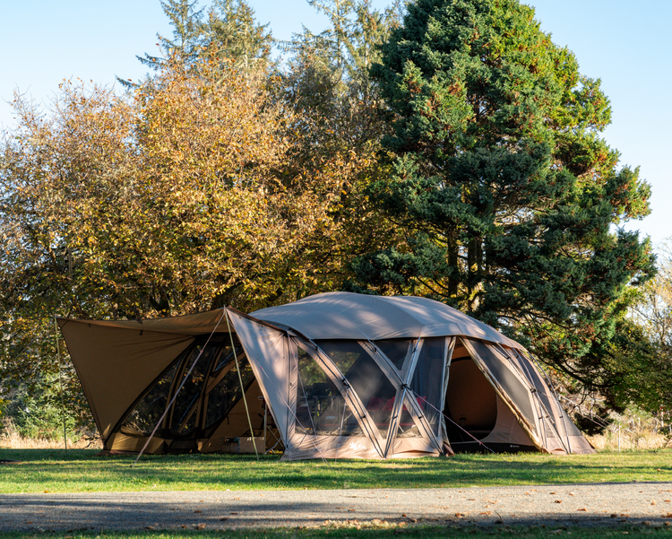 Camp in Comfort in a Rigel Suite | Snow Peak