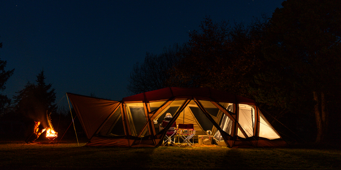 Camp in Comfort in a Rigel Suite | Snow Peak