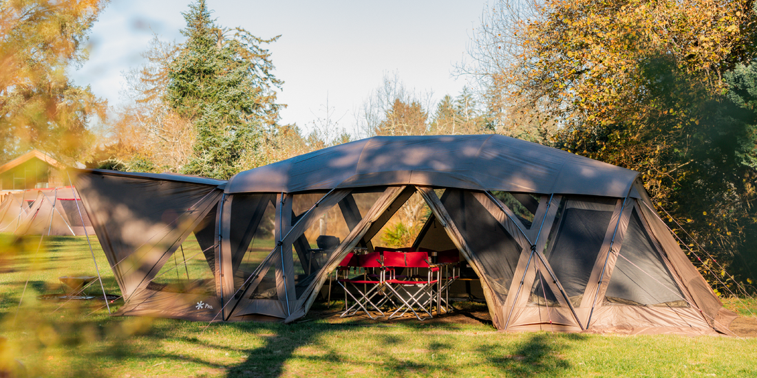 Camp in Comfort in a Rigel Suite | Snow Peak