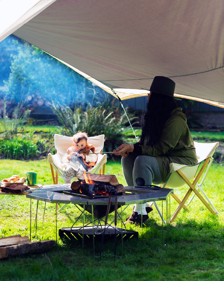 Takibi Tarp Hexa Set M - Takibi Fire & Grill - Snow Peak | Snow Peak