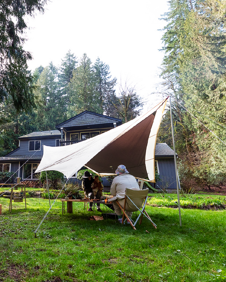 Takibi Tarp Hexa Set M - Takibi Fire & Grill - Snow Peak | Snow Peak