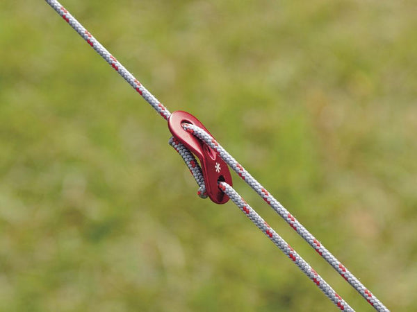 Aluminum Rope Tensioner Red | Snow Peak