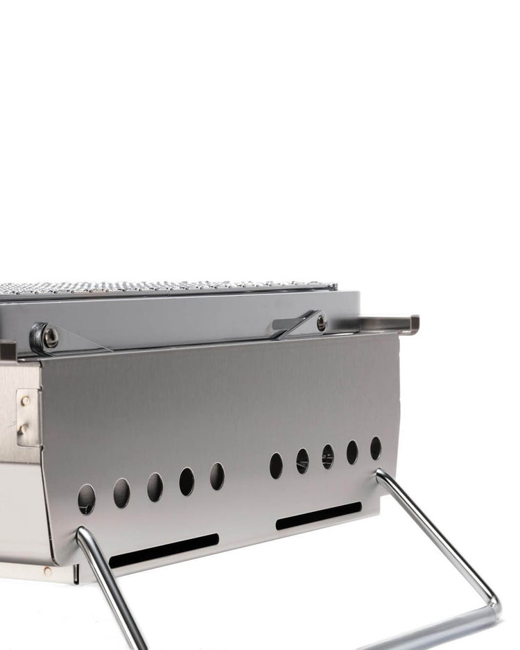 Double Unit BBQ Box - Iron Grill Table - Snow Peak | Snow Peak