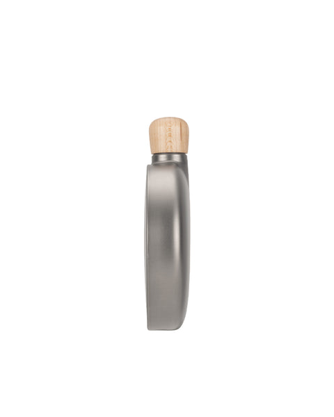Round Titanium Flask in 150 mL | Snow Peak